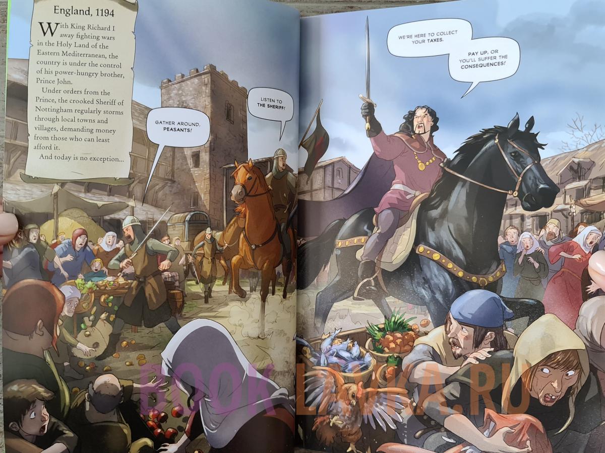 The Adventures of Robin Hood Graphic Novel – купить в интернет-магазине ...