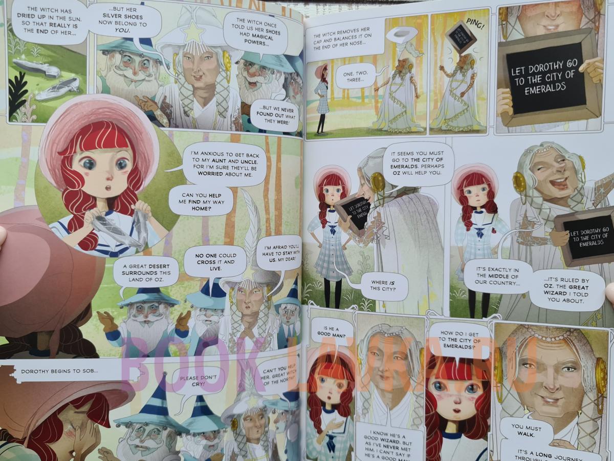 The Wizard of Oz - Graphic Novel – купить в интернет-магазине Booklavka ...