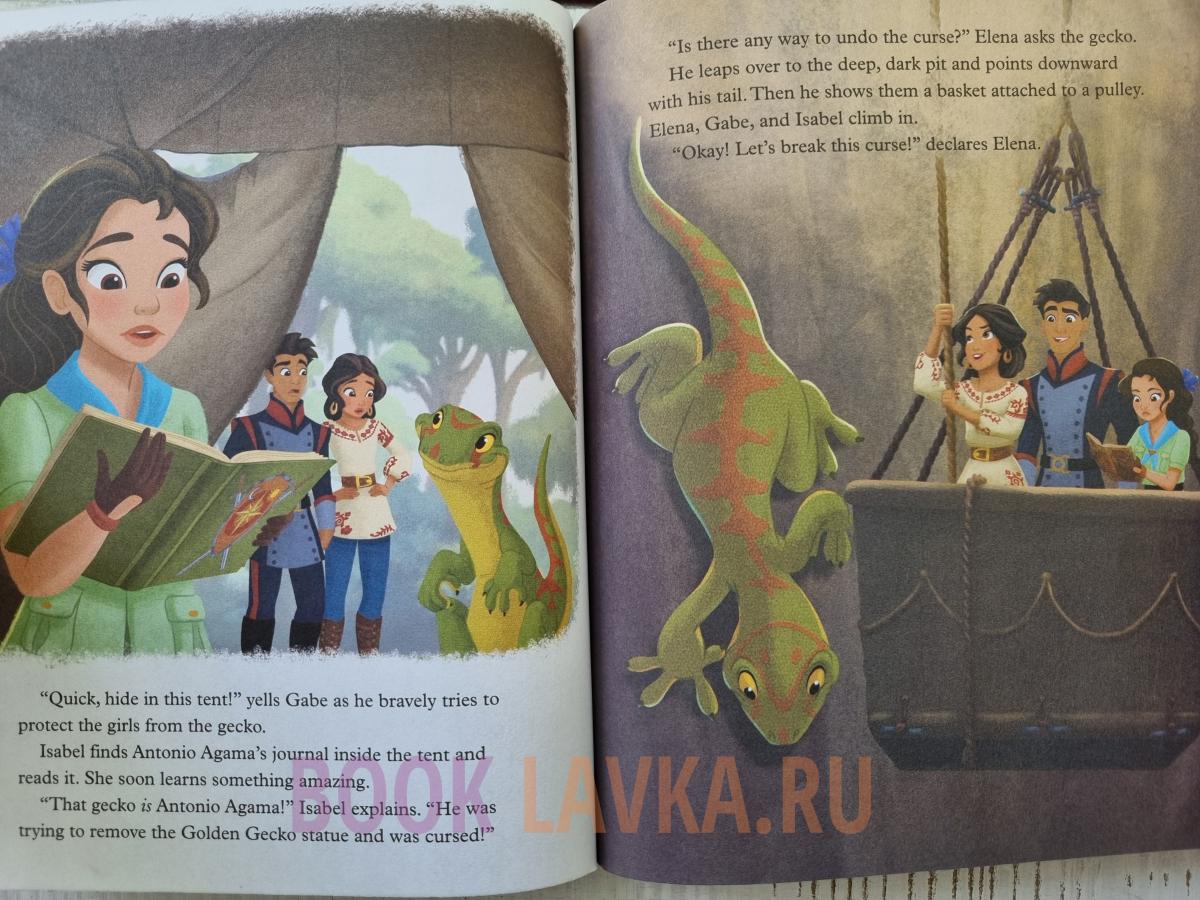 Little Golden Book The Golden Gecko (Disney Elena of Avalor) – купить в ...