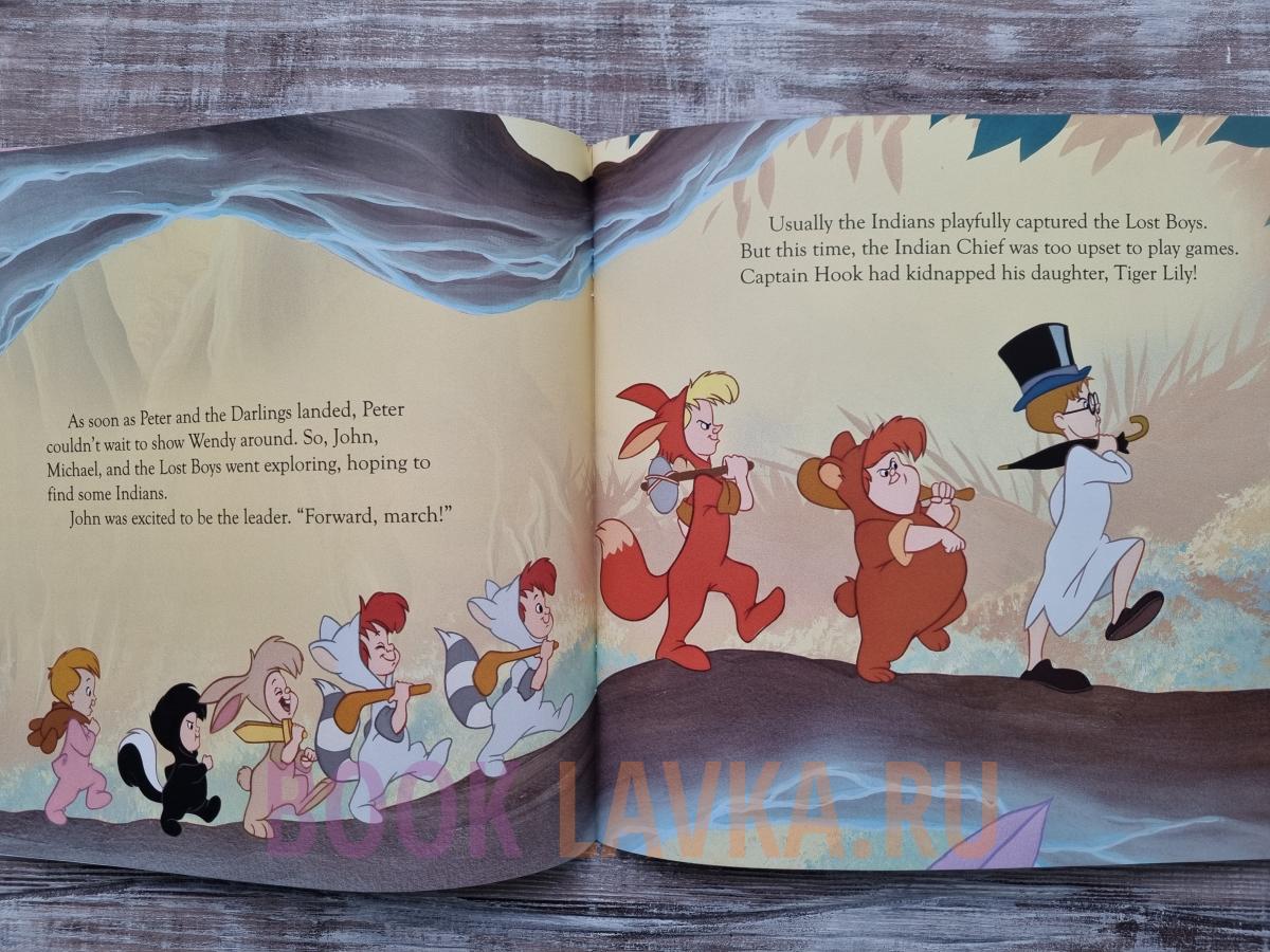 Peter Pan Read-Along Storybook and CD – купить в интернет-магазине ...