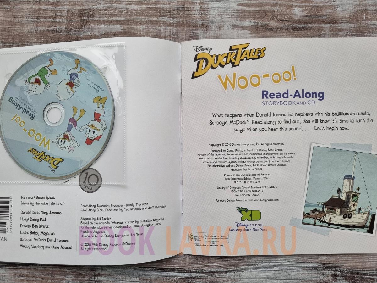 Ducktales - Read-Along Storybook and CD – купить в интернет-магазине ...