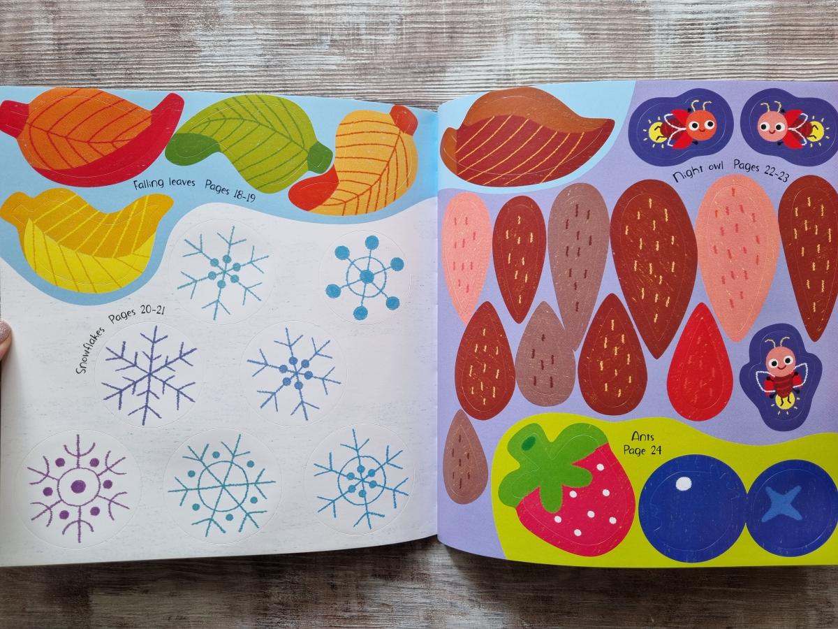 Little Children's Nature Sticker Book | Booklavka (Буклавка)