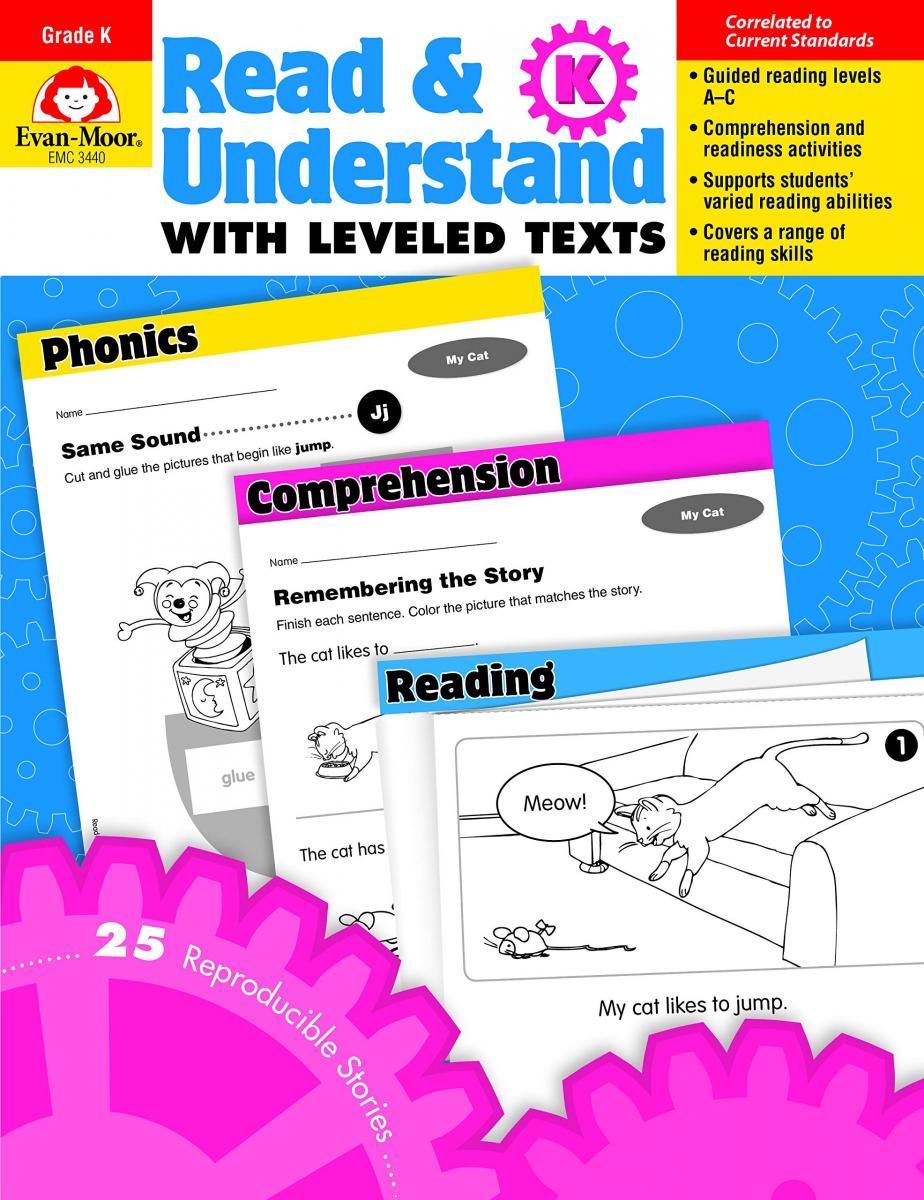 Read and Understand with Leveled Texts, Grade K - Teacher Reproducibles ...