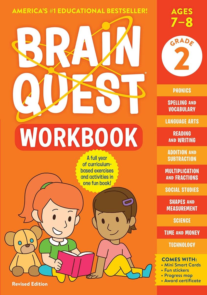 Brain Quest Workbook: 2nd Grade (Revised Edition) – купить в интернет ...