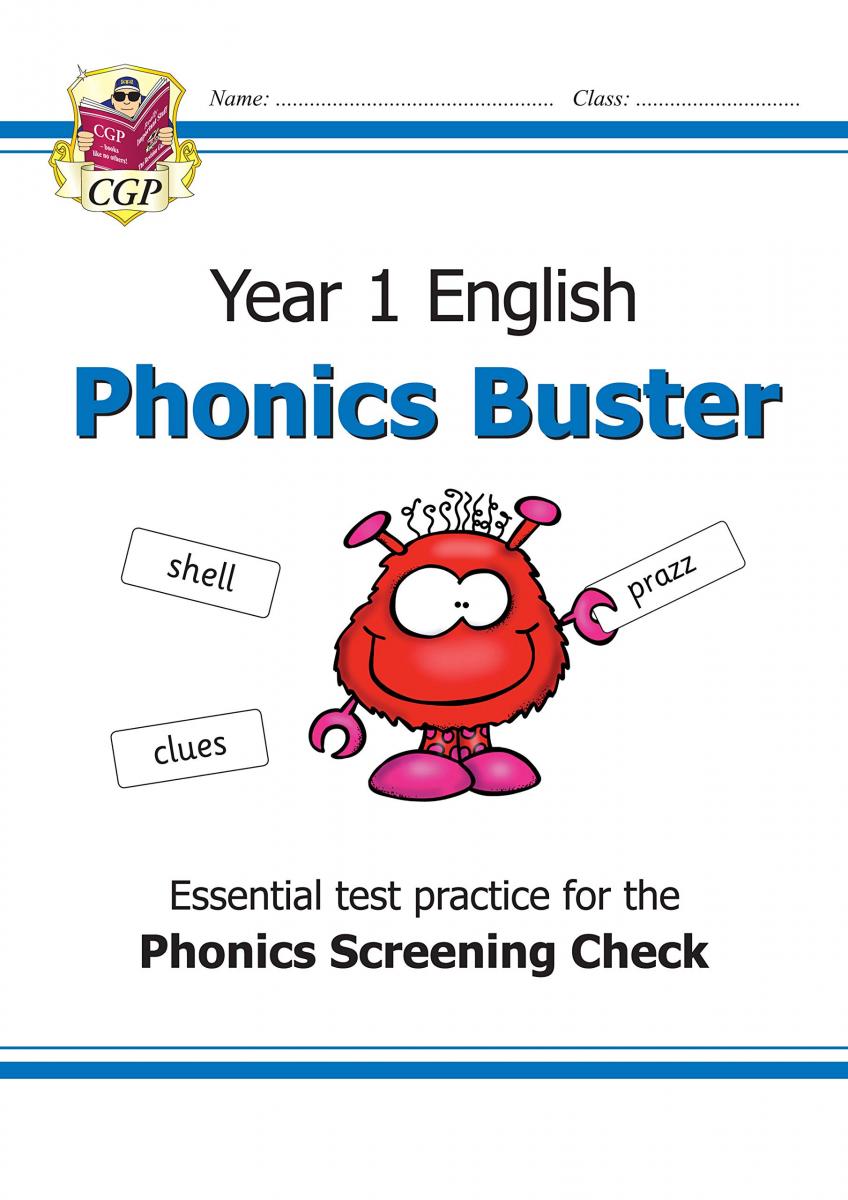 KS1 English Phonics Buster - for the Phonics Screening Check in Year 1 ...