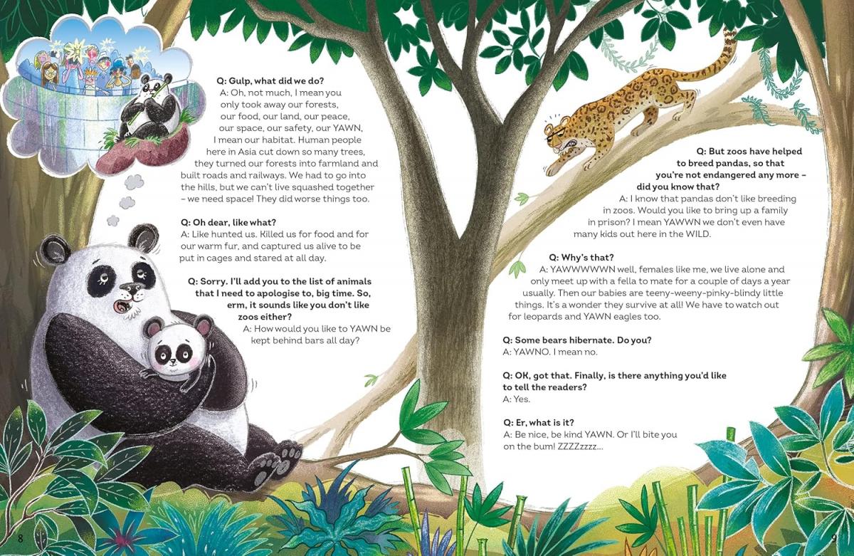 Interview with a Panda: And Other Endangered Animals Too – купить в интернет-магазине Booklavka ...