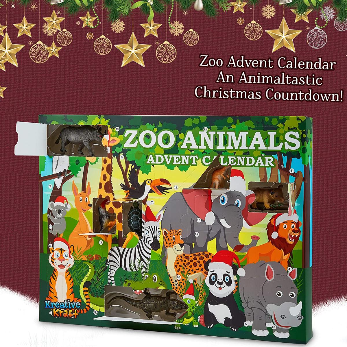 Zoo Animals Advent Calendar – купить в интернет-магазине Booklavka ...