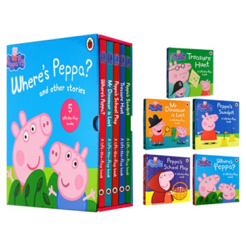 Peppa Pig: Lift the Flap Collection (5-book set) – купить в интернет ...
