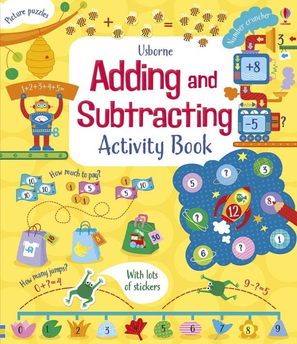 Usborne Adding and Subtracting Activity Book – купить в интернет ...