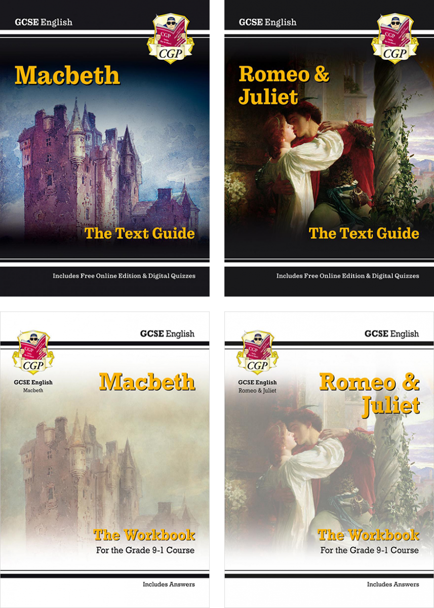 GCSE English Shakespeare 4 Books – купить в интернет-магазине Booklavka ...