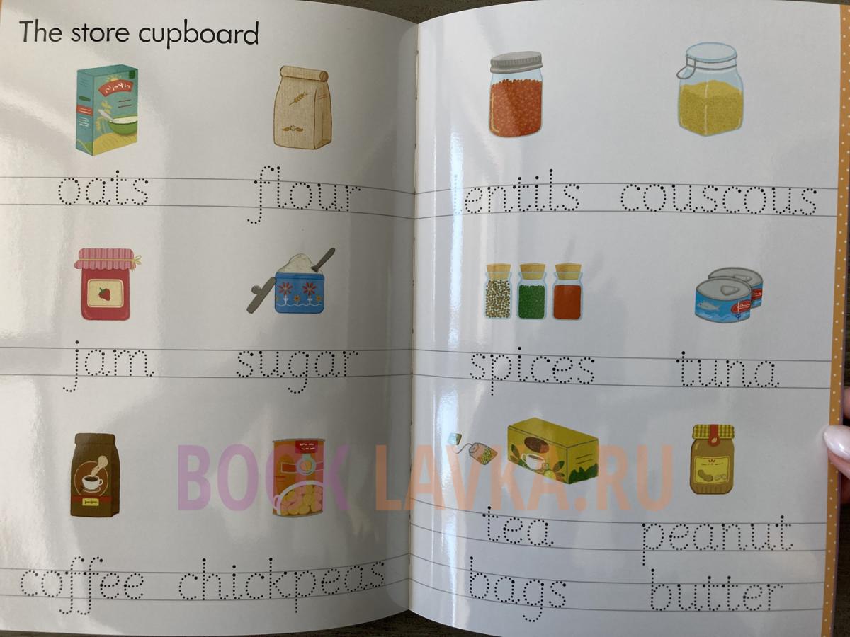 Usborne Little Wipe-Clean Word Books: Time to Eat – купить в интернет ...