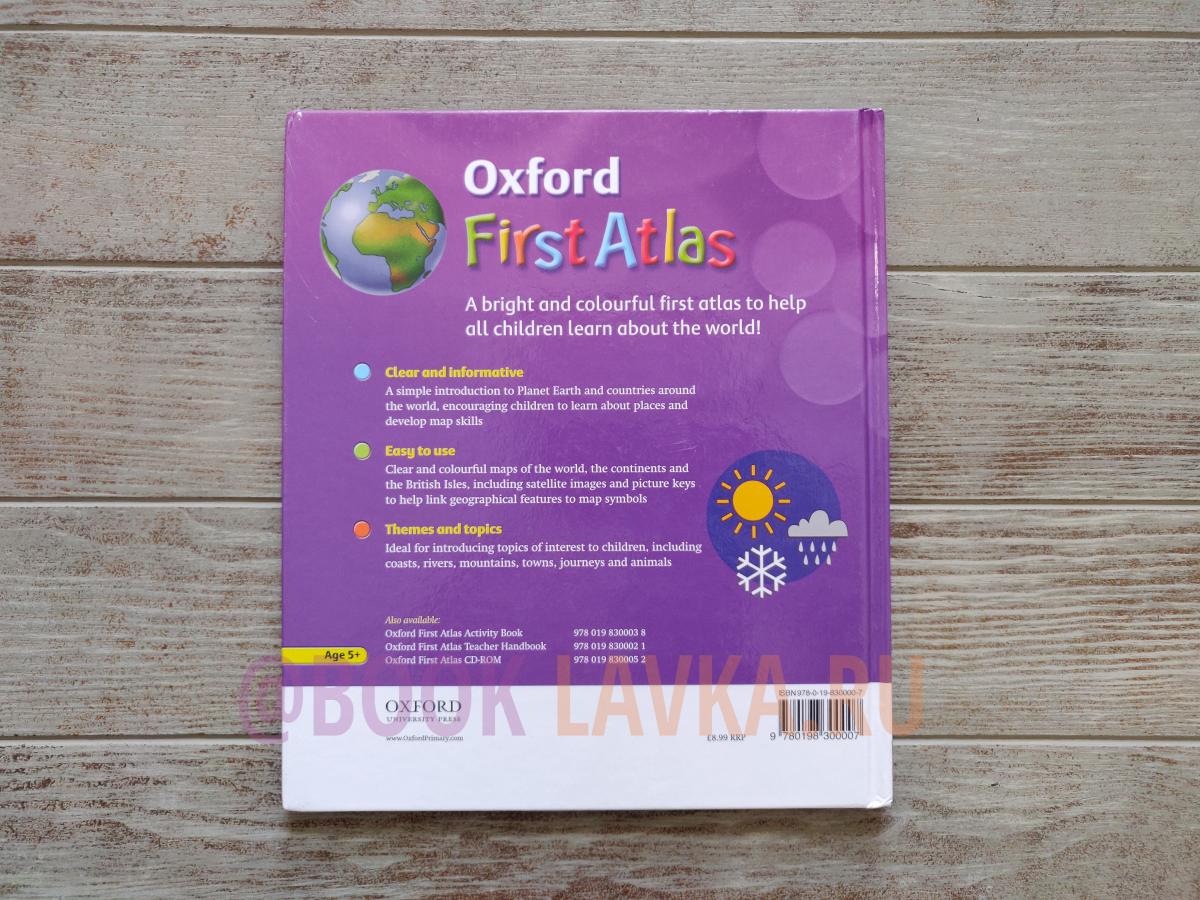 Oxford First Atlas – купить в интернет-магазине Booklavka (Буклавка)