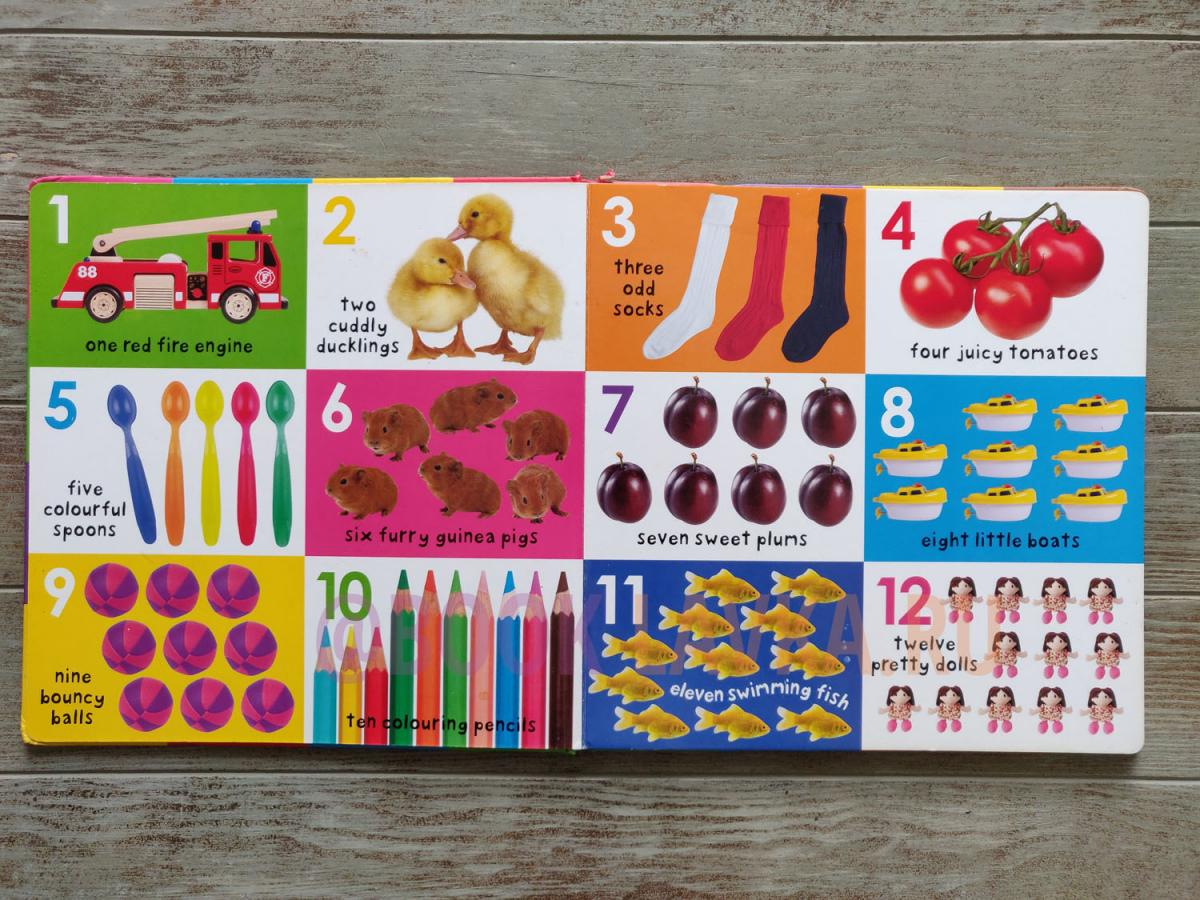 First 100 Numbers (bright baby) – купить в интернет-магазине Booklavka ...