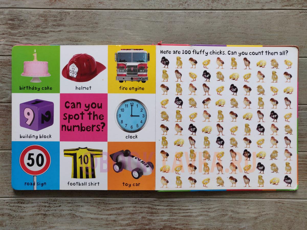 First 100 Numbers (bright baby) – купить в интернет-магазине Booklavka ...