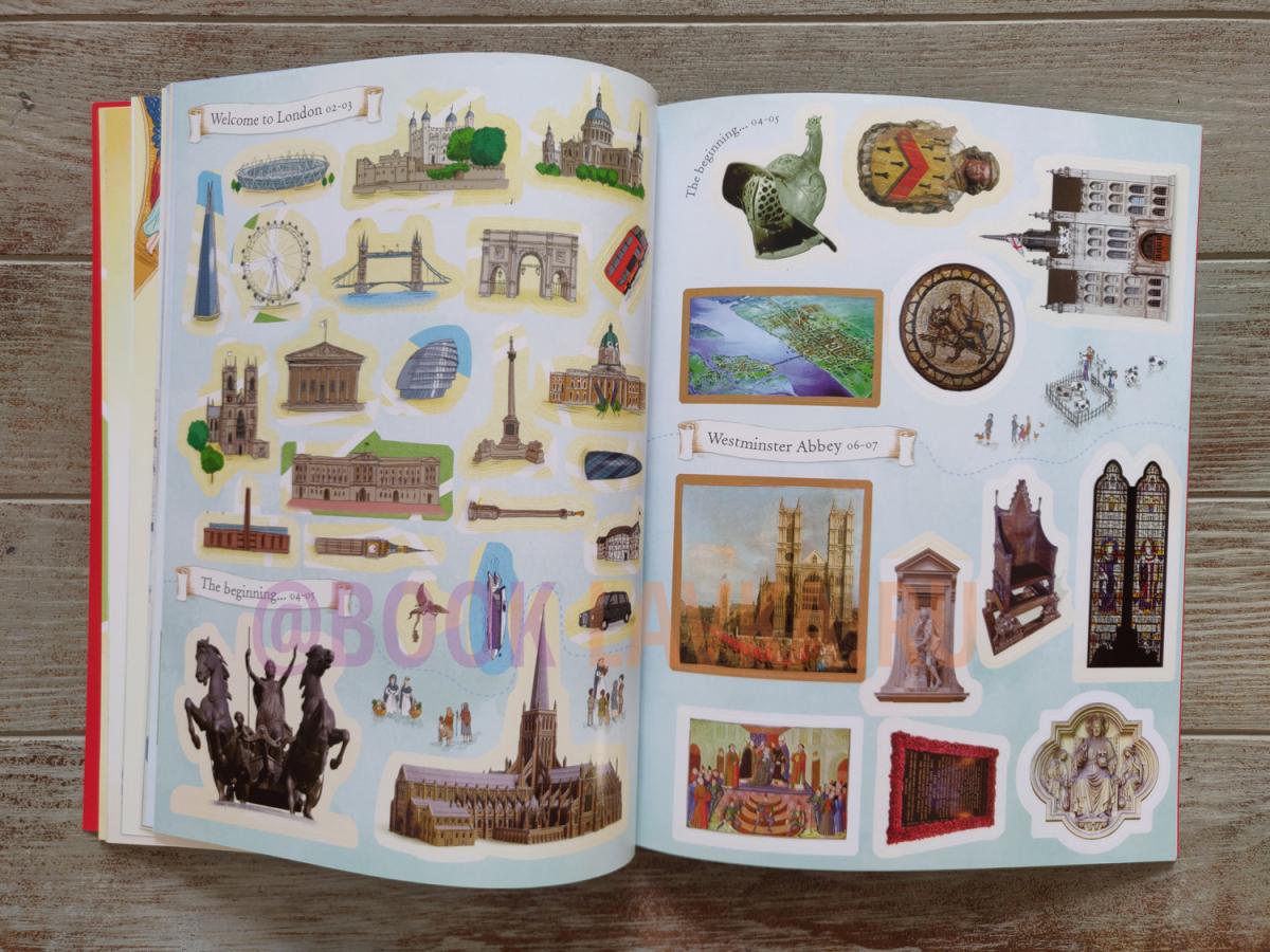 Story of London Sticker Book – купить в интернет-магазине Booklavka ...