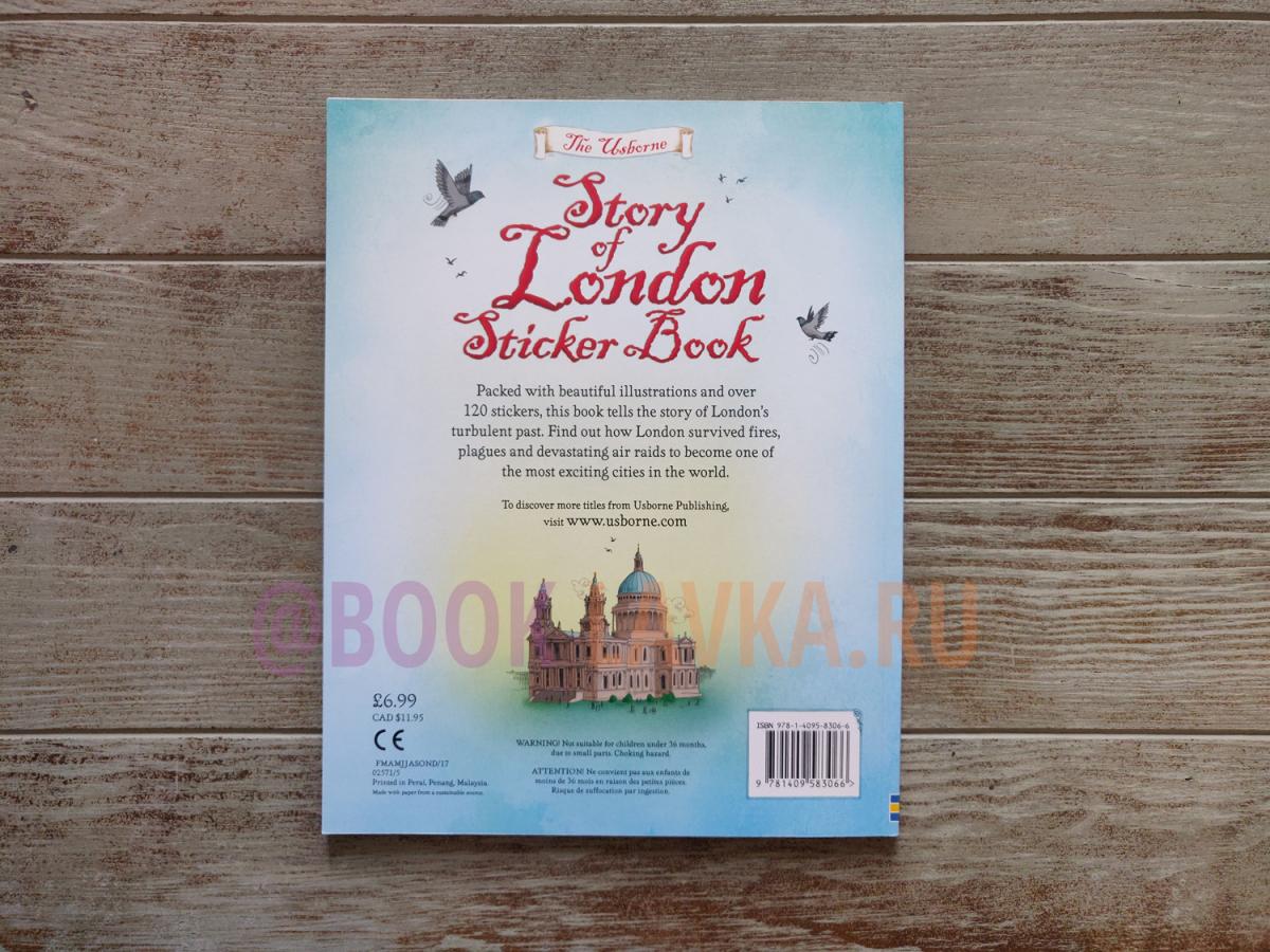 Story of London Sticker Book – купить в интернет-магазине Booklavka ...
