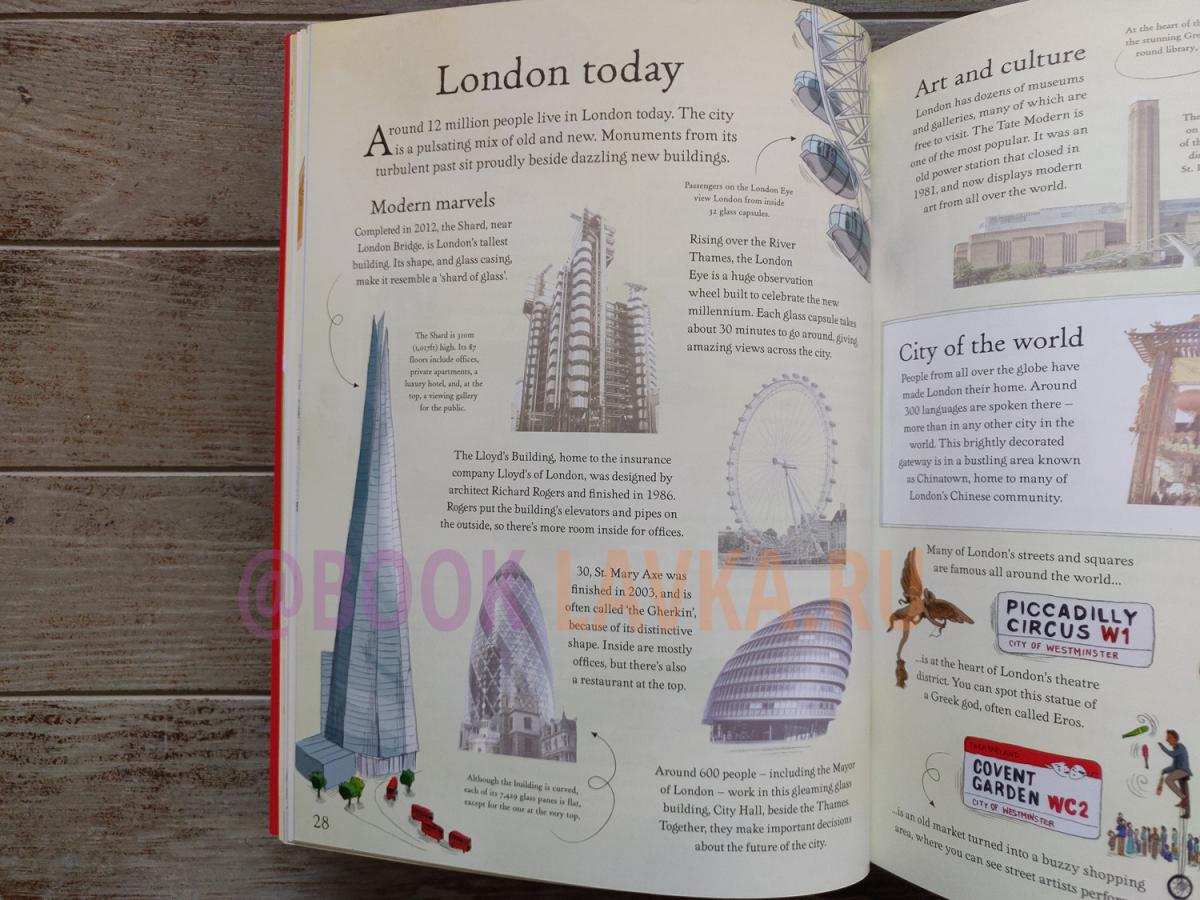 Story of London Sticker Book – купить в интернет-магазине Booklavka ...