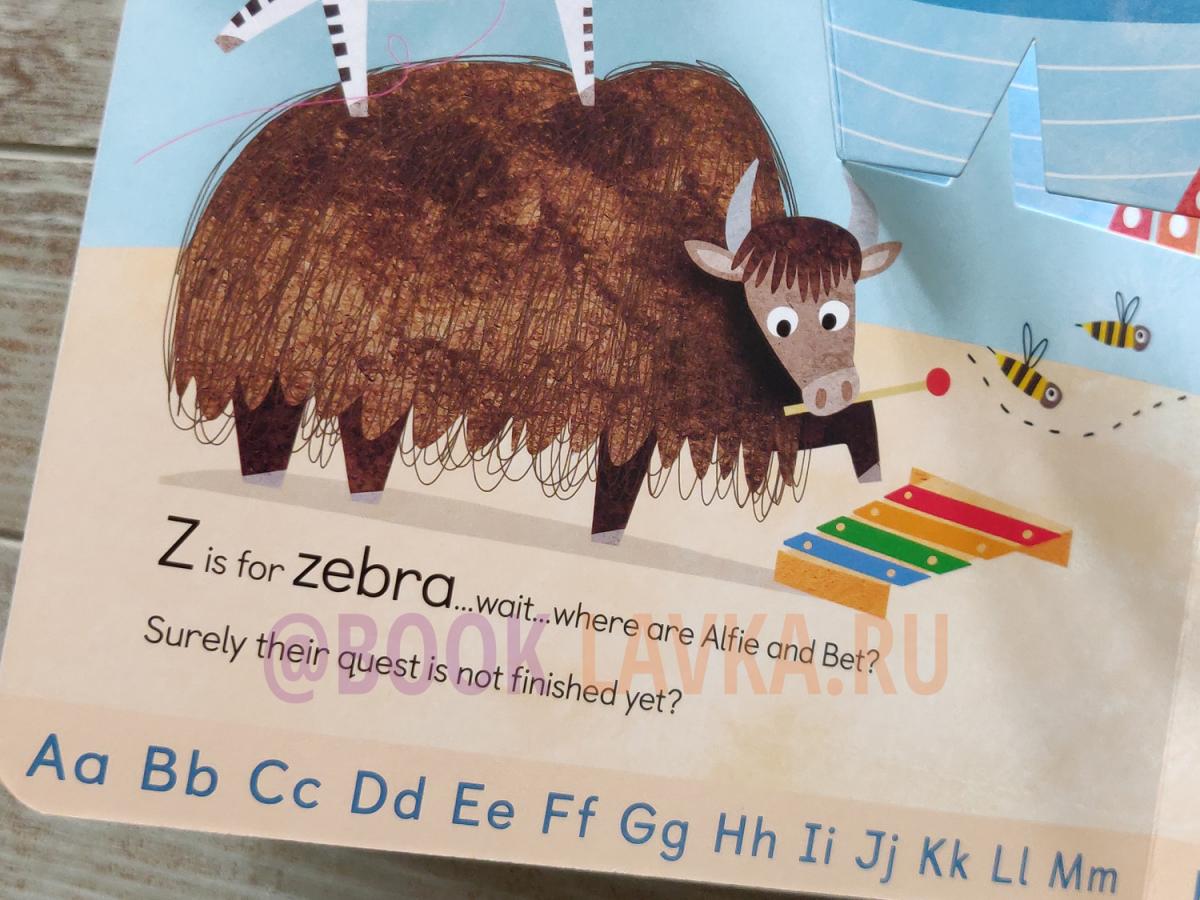 Alfie and Bet's ABC: A pop-up alphabet book – купить в интернет-магазине Booklavka (Буклавка)