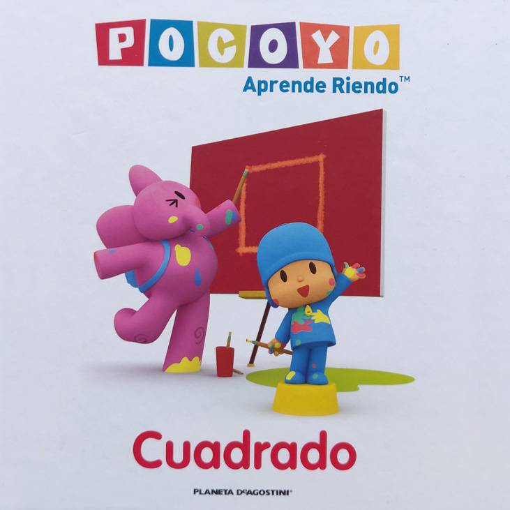 Pocoyo Las Formas: cuadrado Book13 – купить в интернет-магазине ...