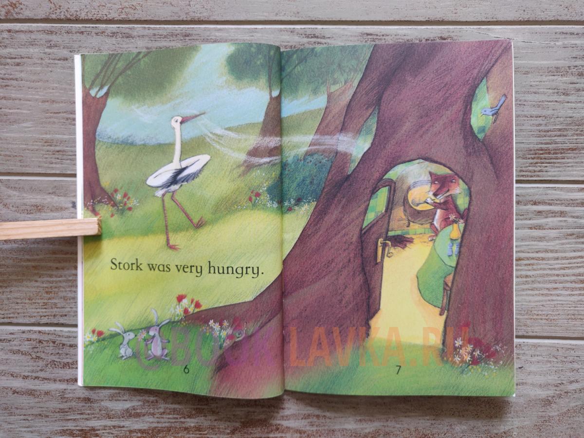 Usborne First Reading: The Fox and the Stork – купить в интернет ...