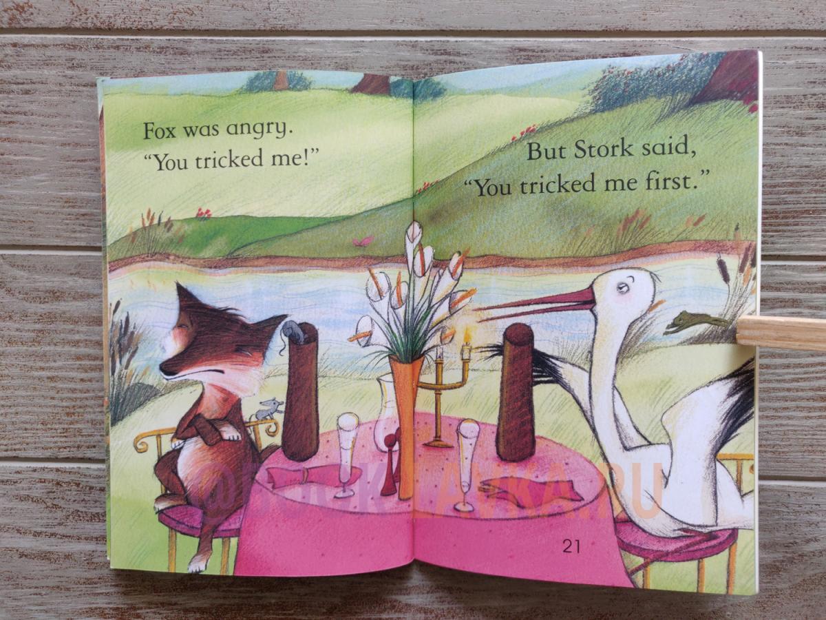Usborne First Reading: The Fox and the Stork – купить в интернет ...
