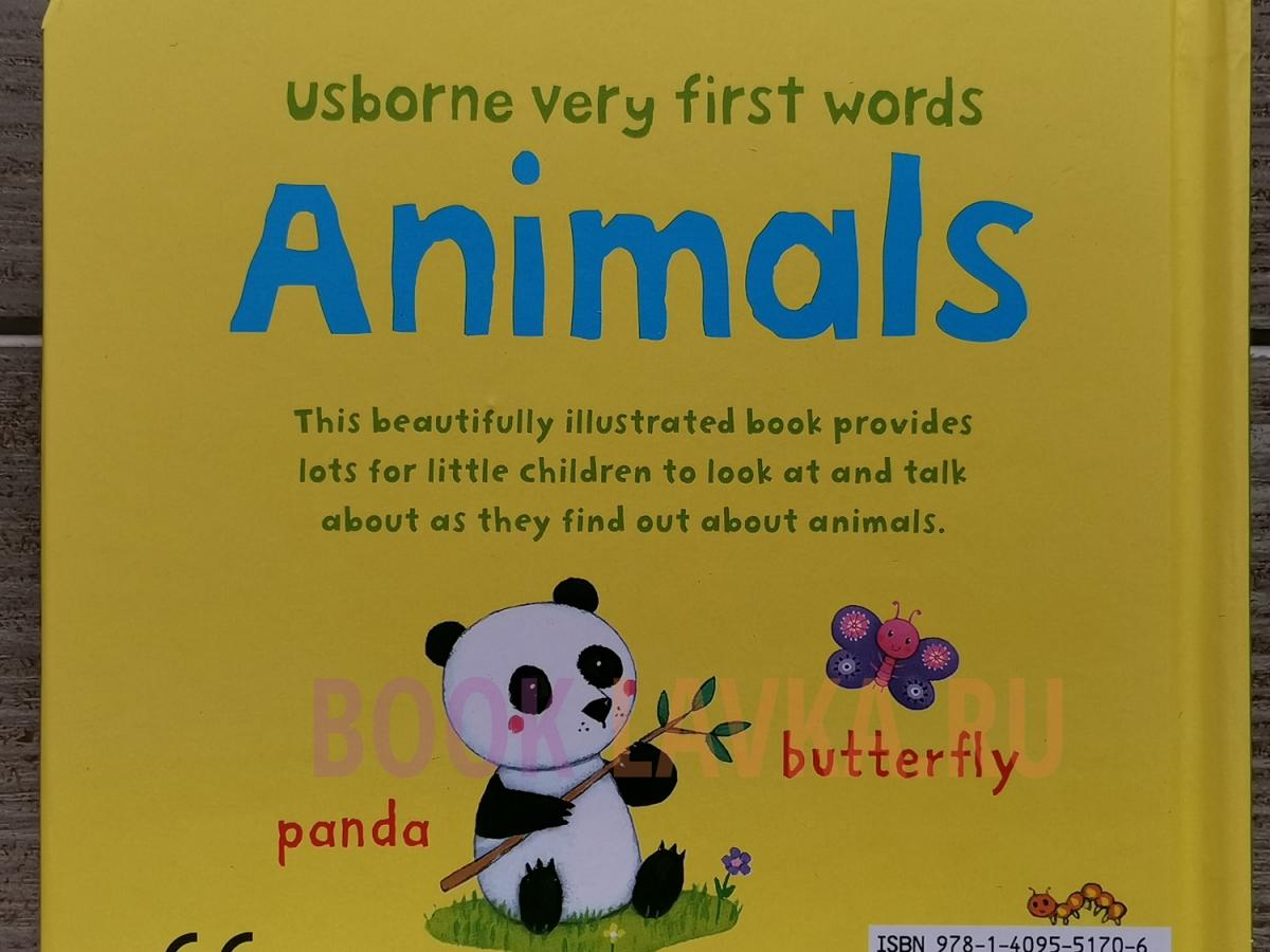 Usborne Very First Words: Animals – купить в интернет-магазине ...