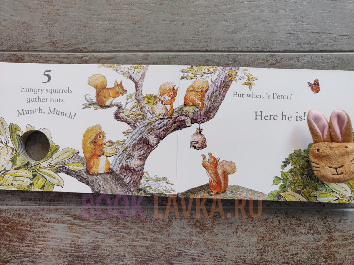 Peter Rabbit Finger Puppet Book – купить в интернет-магазине Booklavka ...