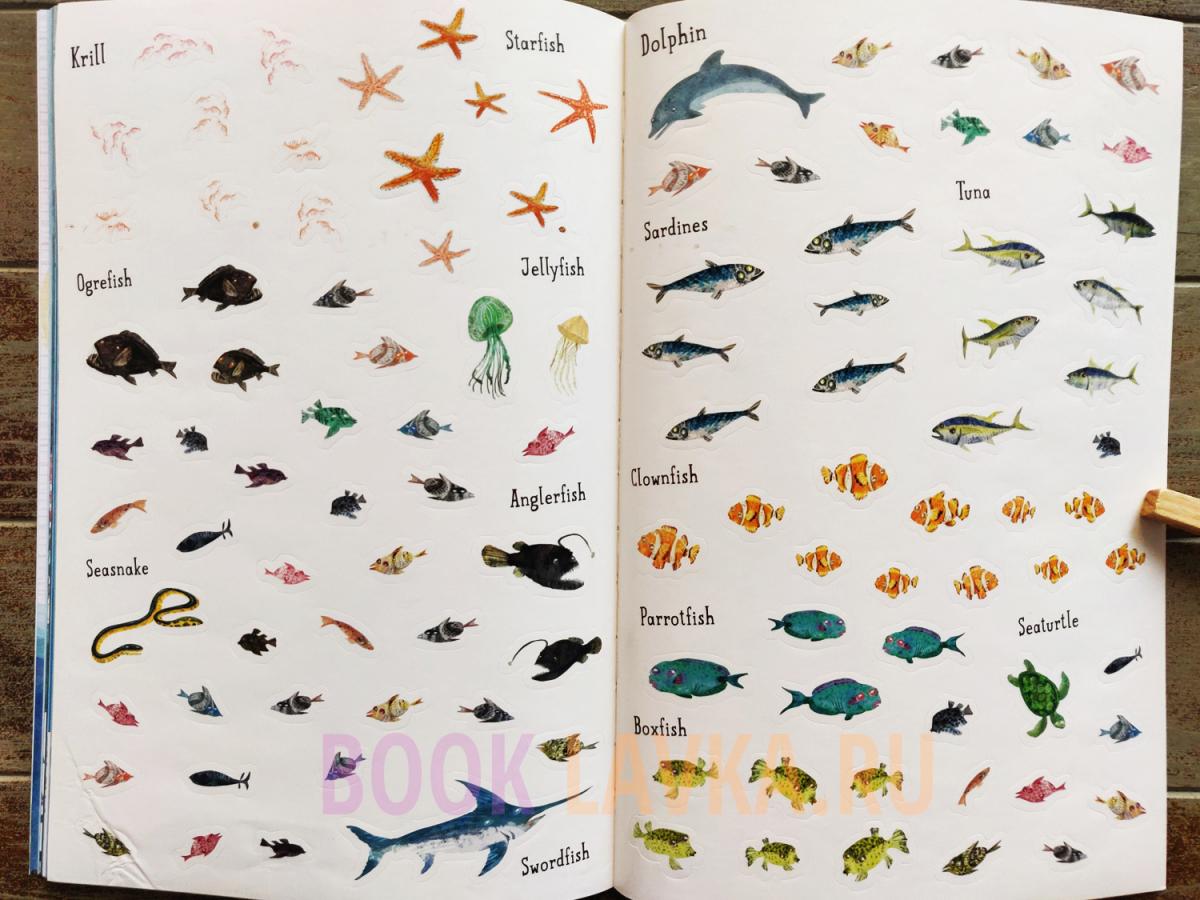 The Big Sticker Book of the Blue – купить в интернет-магазине Booklavka ...