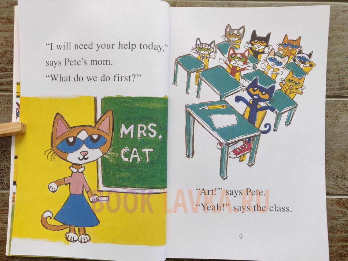 Pete The Cat and the Surprise Teacher – купить в интернет-магазине ...