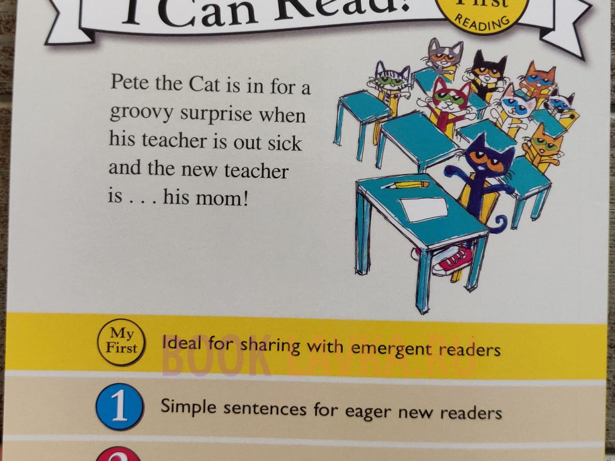 Pete The Cat and the Surprise Teacher – купить в интернет-магазине ...