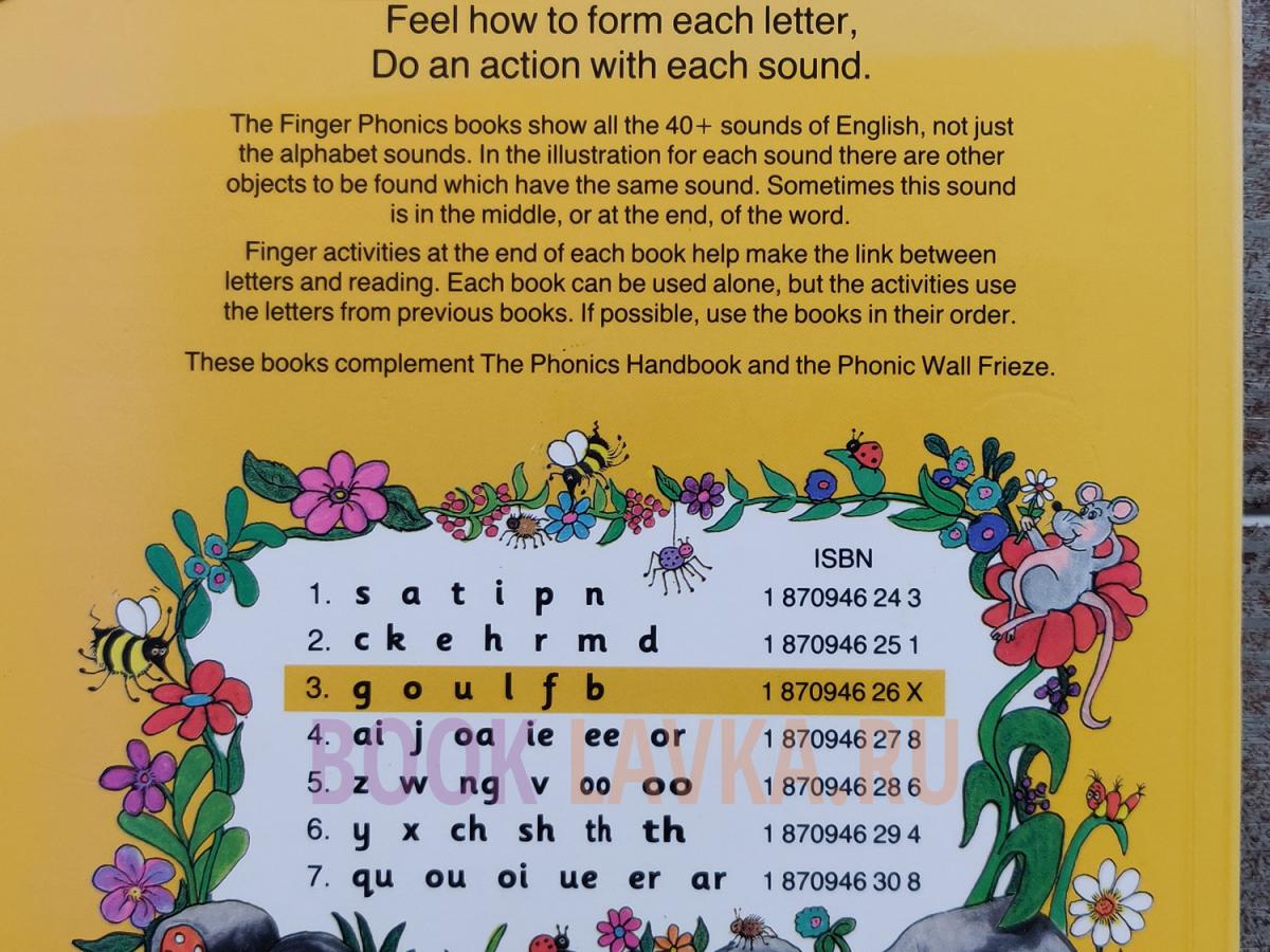 Finger Phonics book 3: in Precursive Letters – купить в интернет ...
