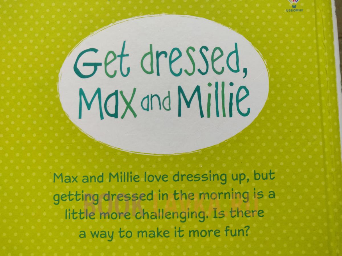 Get Dressed, Max and Millie – купить в интернет-магазине Booklavka ...
