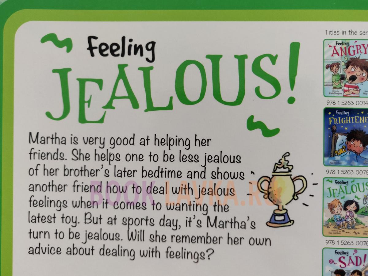 Feelings and Emotions: Feeling Jealous – купить в интернет-магазине ...