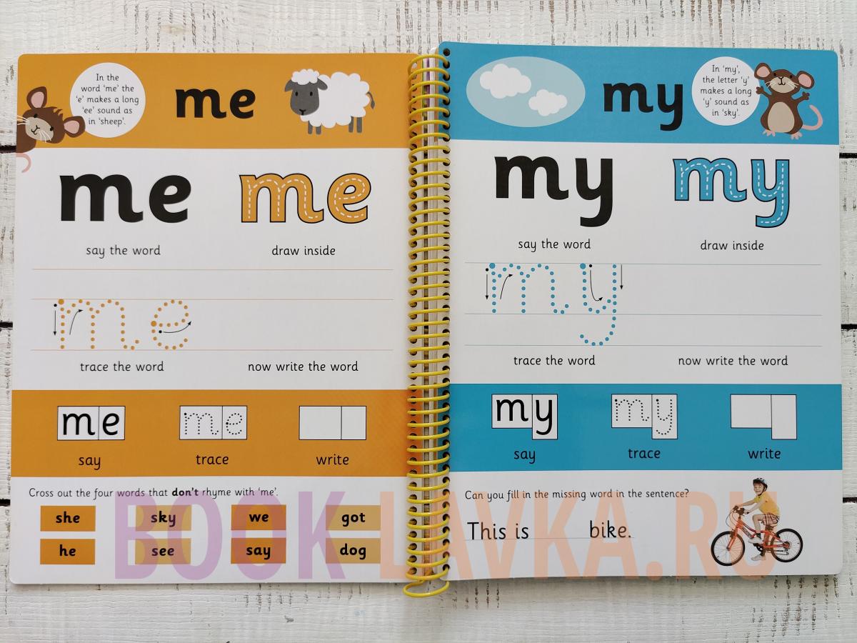 Learning Sight Words : Wipe Clean Spirals – купить в интернет-магазине ...