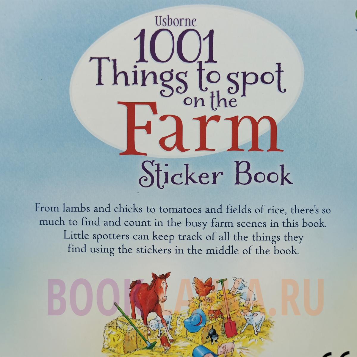 1001 Things to Spot on the Farm Sticker Book – купить в интернет ...