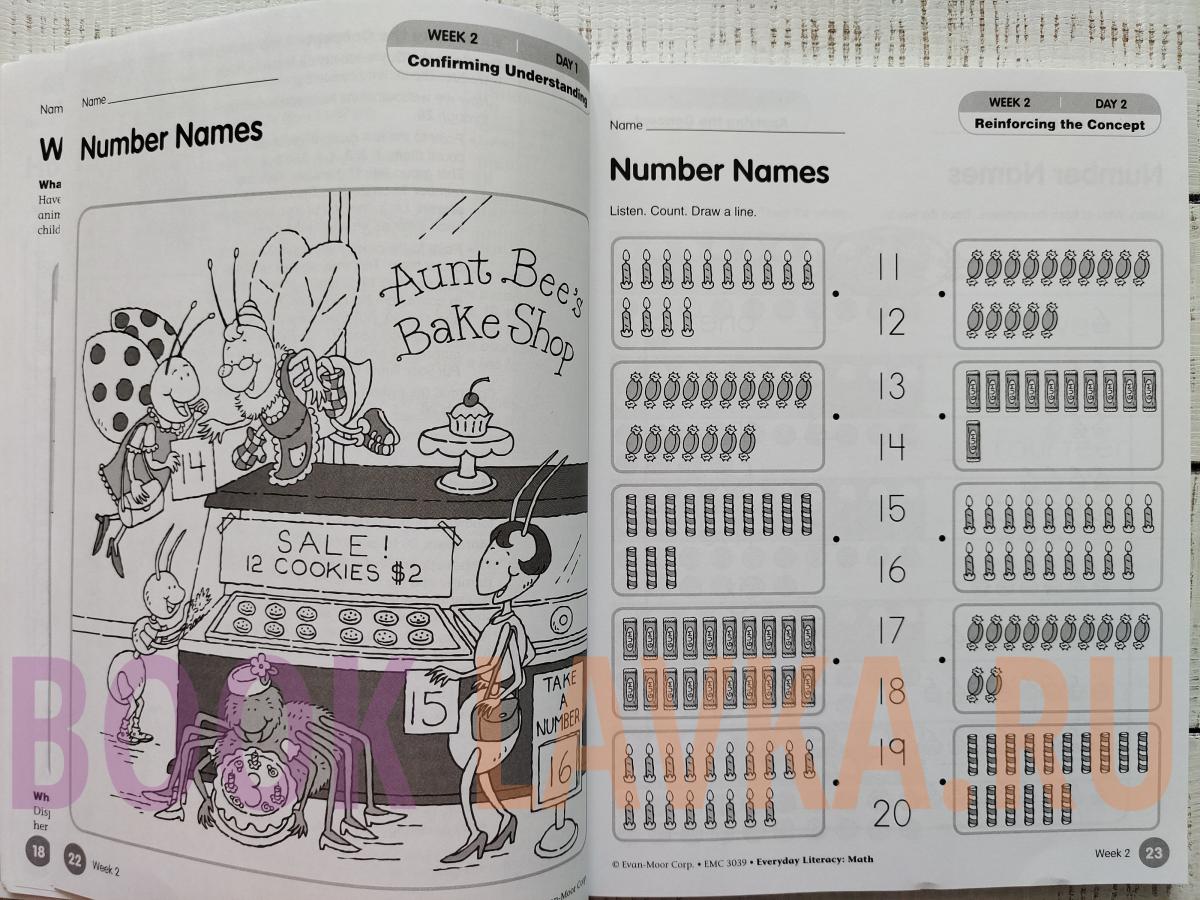 Everyday Literacy Math Grade 1 – купить в интернет-магазине Booklavka ...