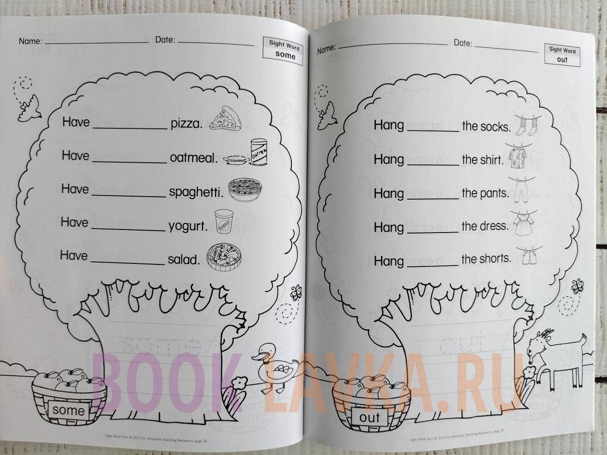 Sight Word Trees, Grades K-2 – купить в интернет-магазине Booklavka ...