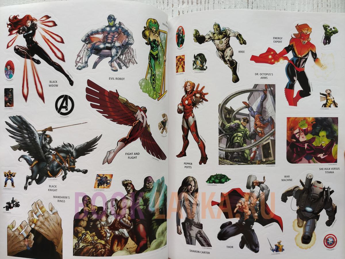Marvel Good vs Evil Ultimate Sticker Collection – купить в интернет ...