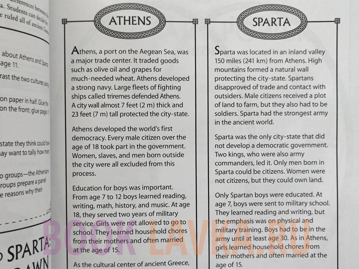 History Pockets: Ancient Greece, Grades 4-6+ - Teacher Reproducibles ...