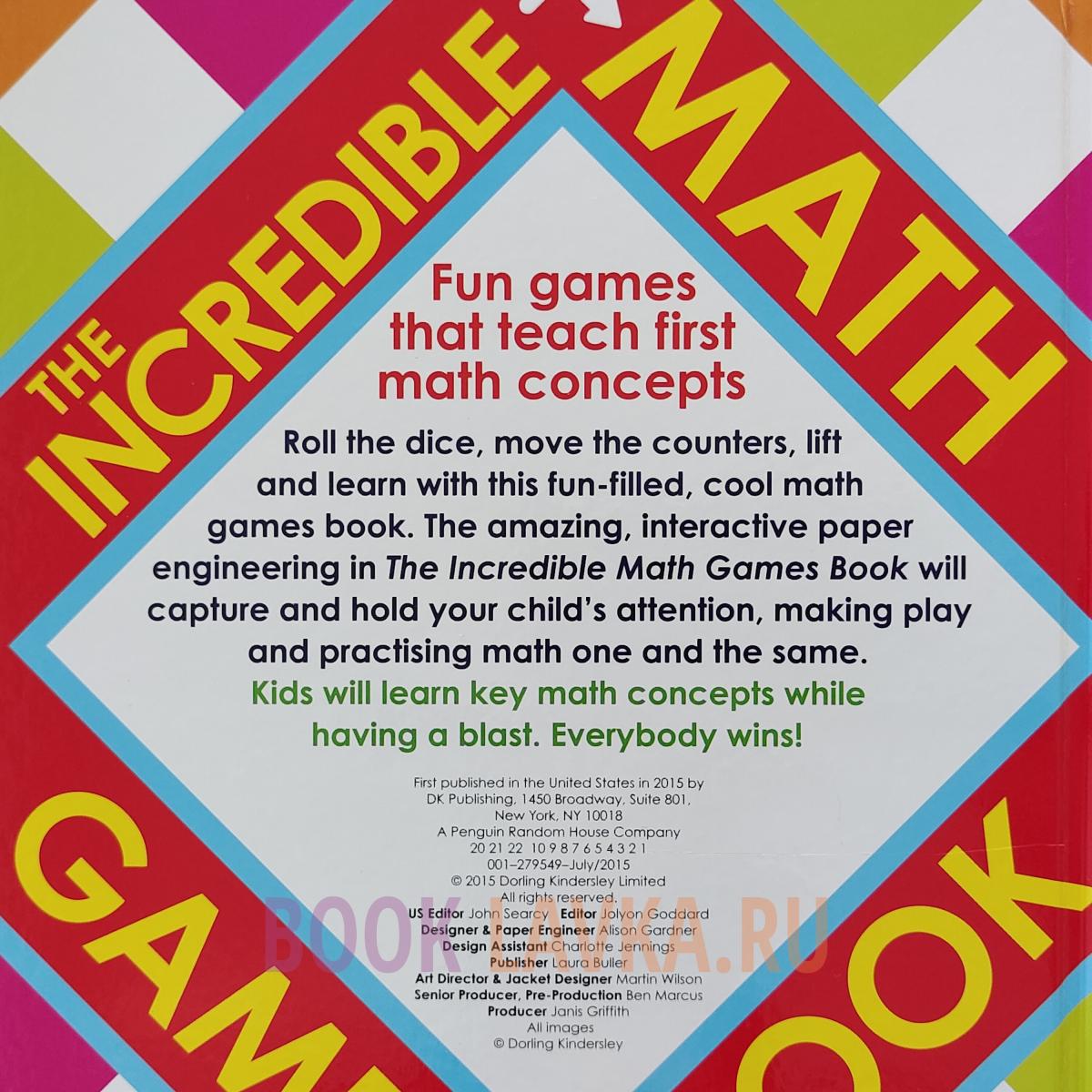 The Incredible Math Games Book – купить в интернет-магазине Booklavka ...