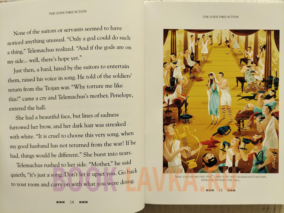 The Usborne Illustrated Odyssey – купить в интернет-магазине Booklavka ...