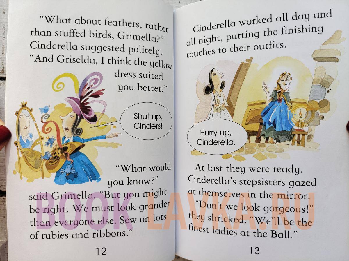 Usborne Yong Reading Cinderella – купить в интернет-магазине Booklavka ...