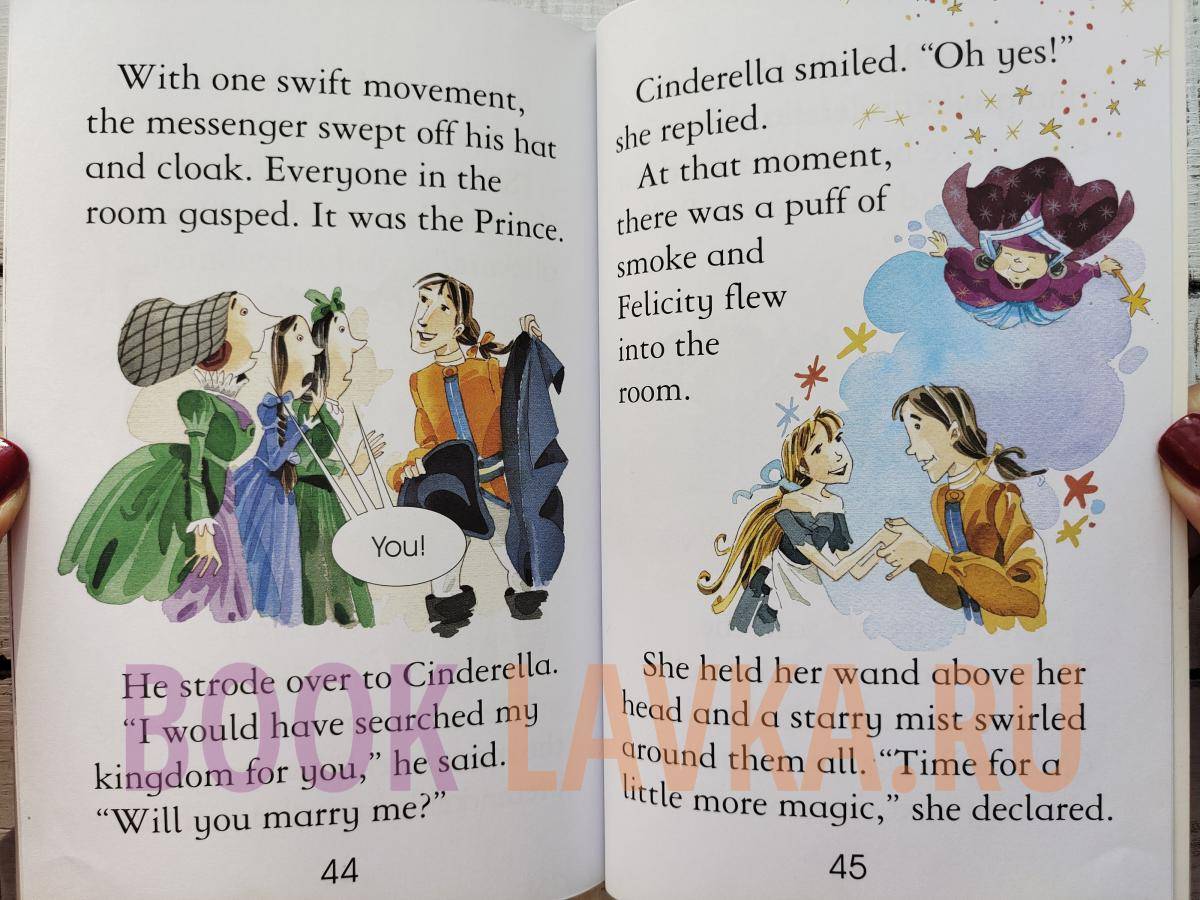 Usborne Yong Reading Cinderella – купить в интернет-магазине Booklavka ...