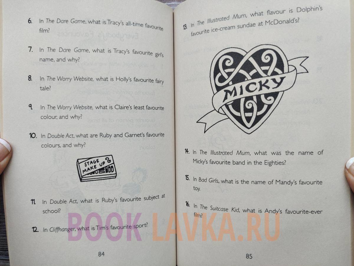 Jacqueline Wilson Quiz Book – купить в интернет-магазине Booklavka ...