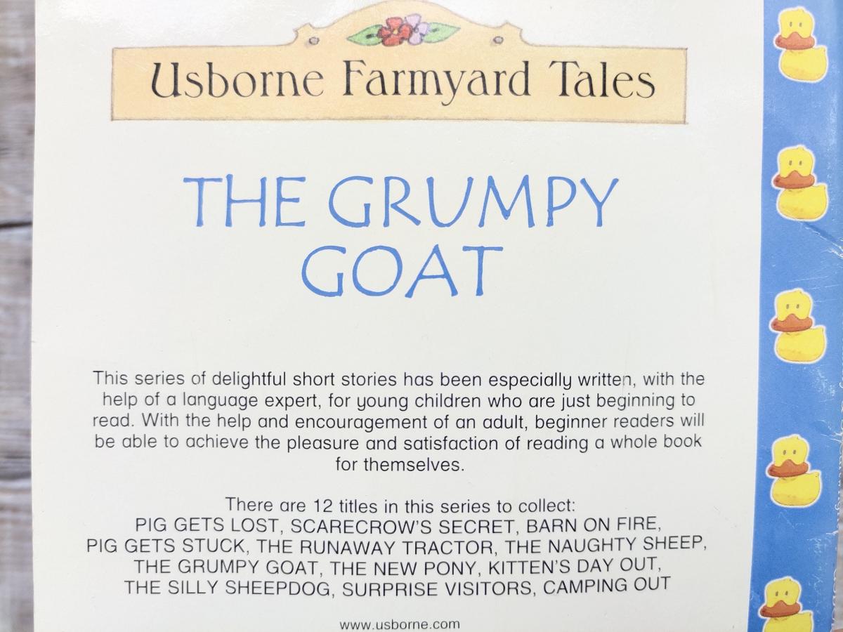 Usborne Farmyard Tales: The Grumpy Goat – купить в интернет-магазине ...