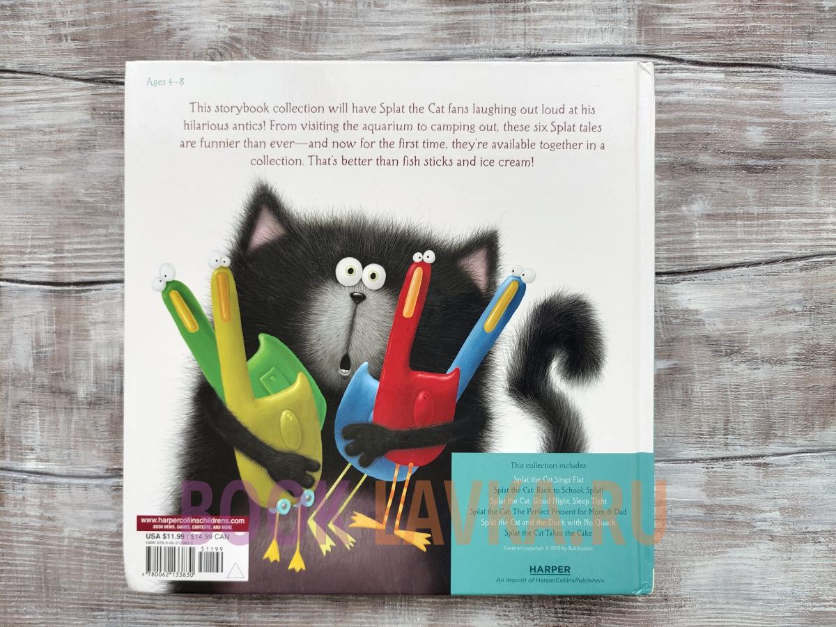 Splat the Cat Storybook Collection (6 Books in 1) – купить в интернет ...