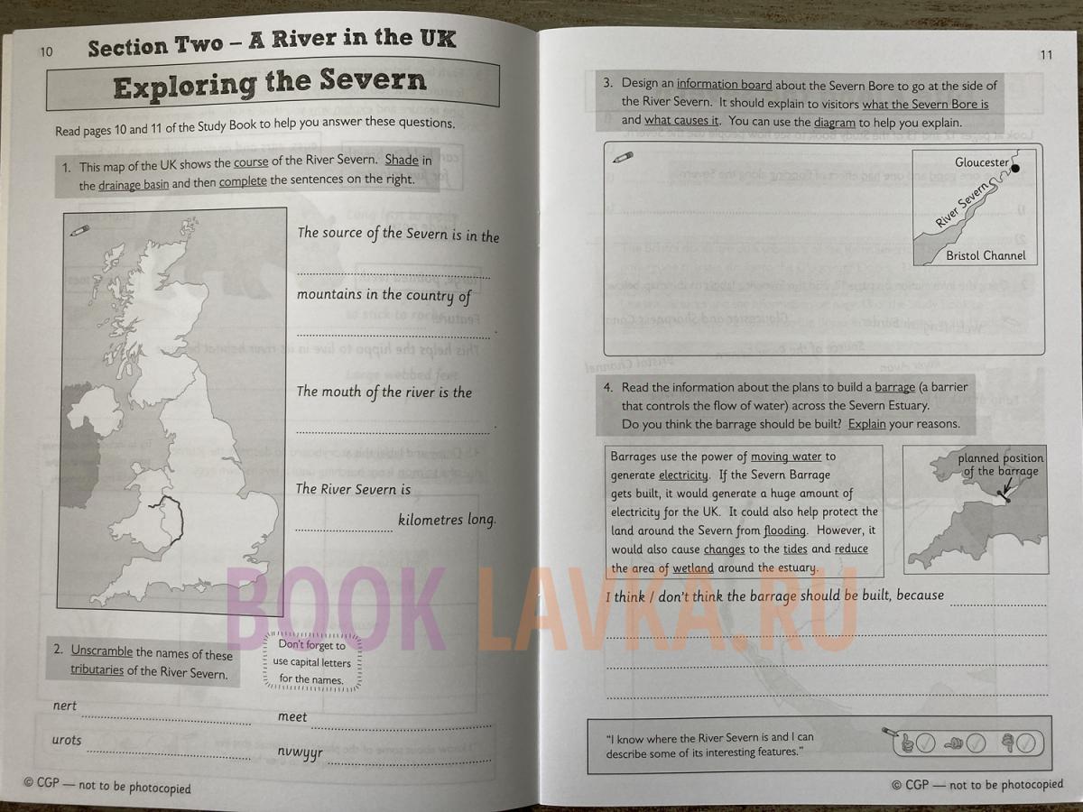 New KS2 Discover & Learn: Geography - Rivers Study and Activity Book ...