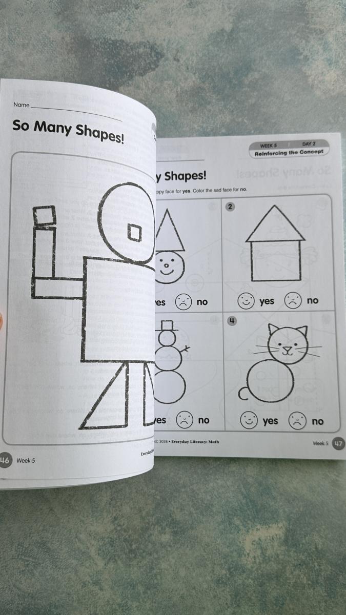 Everyday Literacy Math Grade K – купить в интернет-магазине Booklavka ...