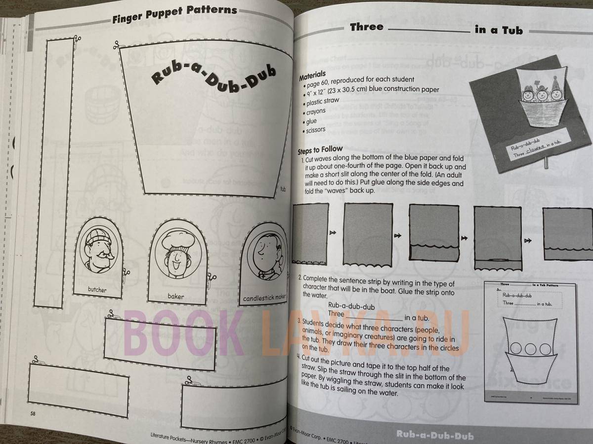 Literature Pockets: Nursery Rhymes, Grades K-1 (Teacher Reproducibles ...