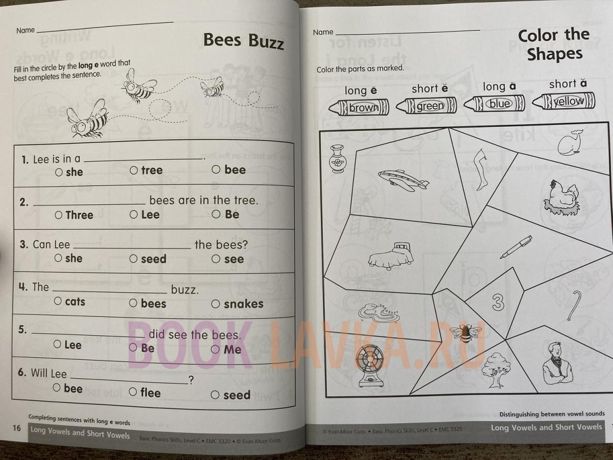 Basic Phonics Skills, Grades 1-2 (Level C) - Teacher Reproducibles ...